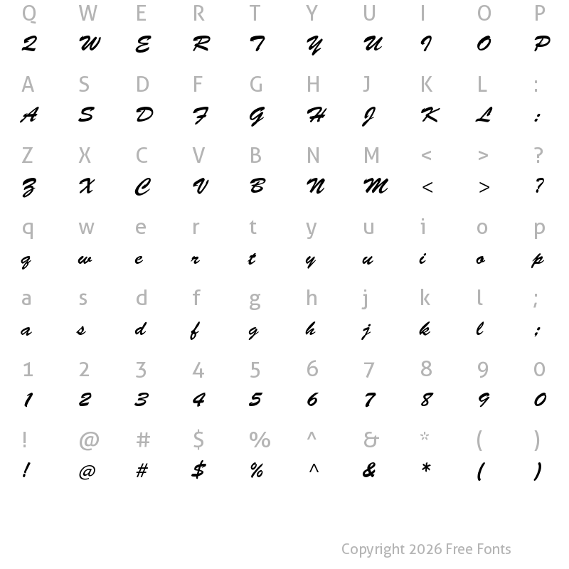 Brush Script Std Medium Download For Free At Free Fonts Free Fonts