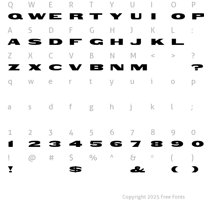 Woodtype-HTF-GothicExtended Regular: Download for free at Free Fonts ...